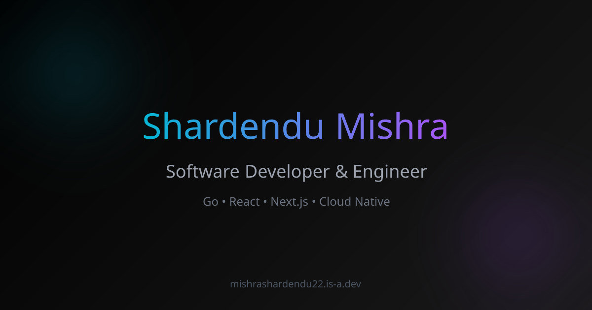 Certifications & Achievements | Shardendu Mishra